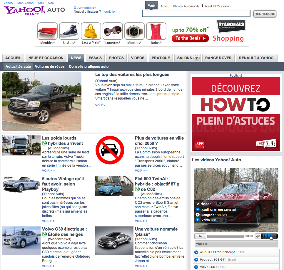 Quelle est l'histoire de Yahoo!