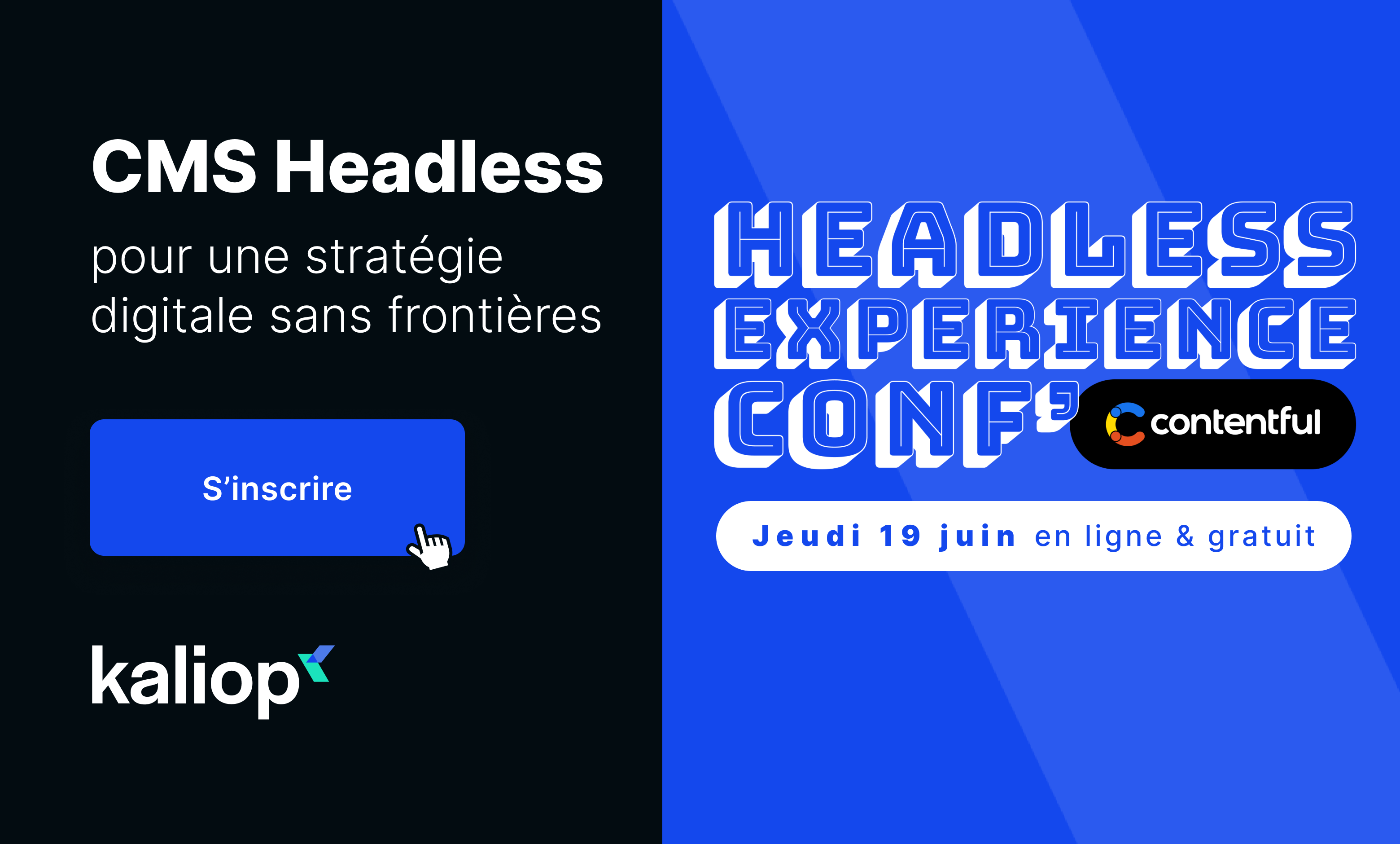 📅 Événement Headless Experience Conf’ : La Matinée 100 % CMS Headless
